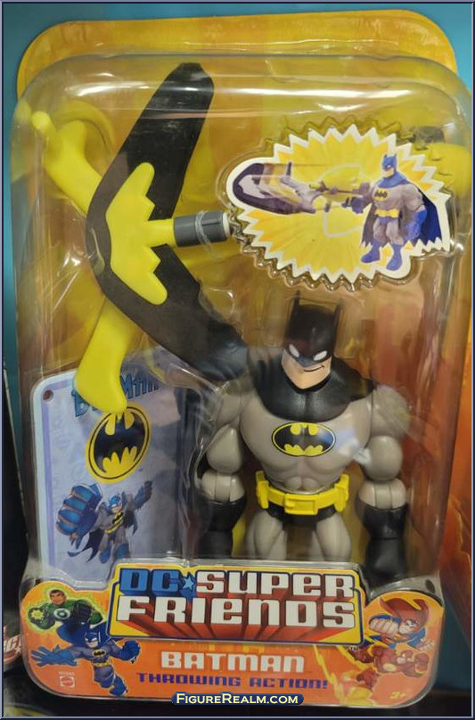 Batman (Throwing Action) (Gray Suit / Black Cape) - DC Super Friends ...