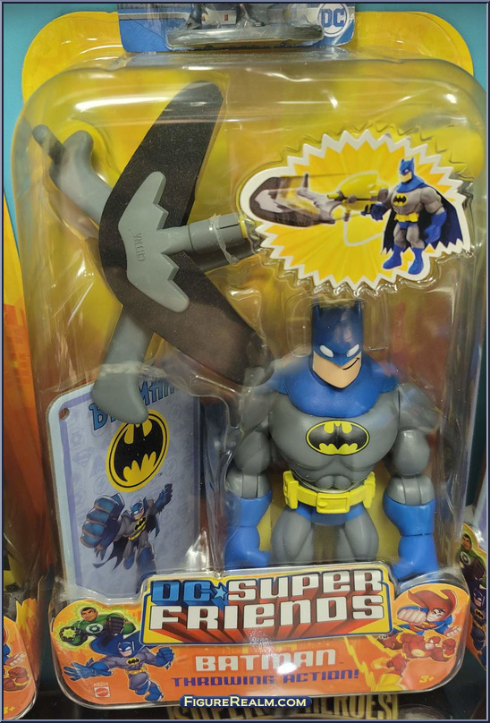 Batman (Throwing Action) (Gray Suit / Blue Cape) - DC Super Friends ...