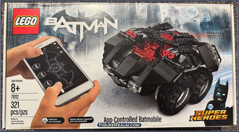 App-Controlled Batmobile - DC Super Heroes - Basic Series - Lego Action ...