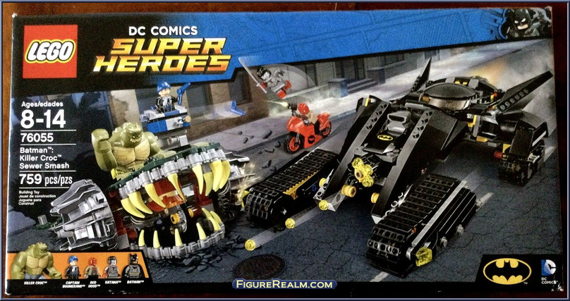 Batman: Killer Croc Sewer Smash - DC Super Heroes - Basic Series - Lego ...