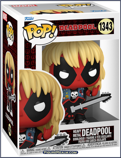 Heavy Metal Deadpool - Deadpool - Pop! Vinyl Figures - Funko Action Figure