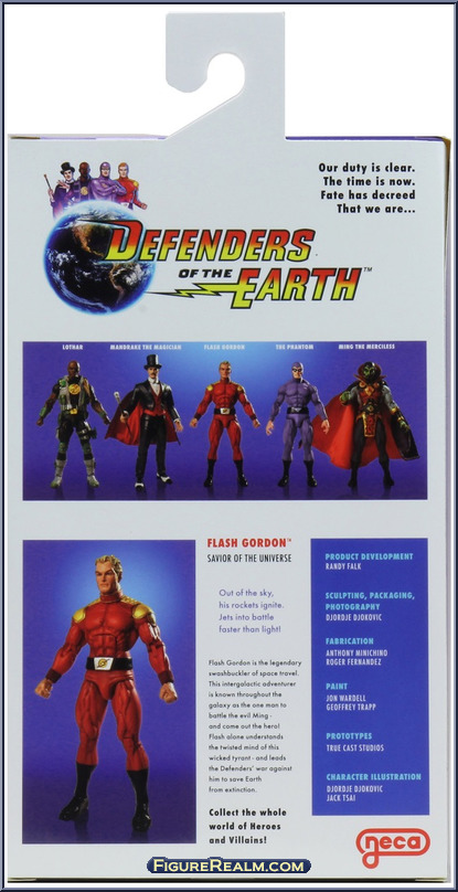 Flash Gordon - Defenders of the Earth - Basic Series - Neca Action Figure