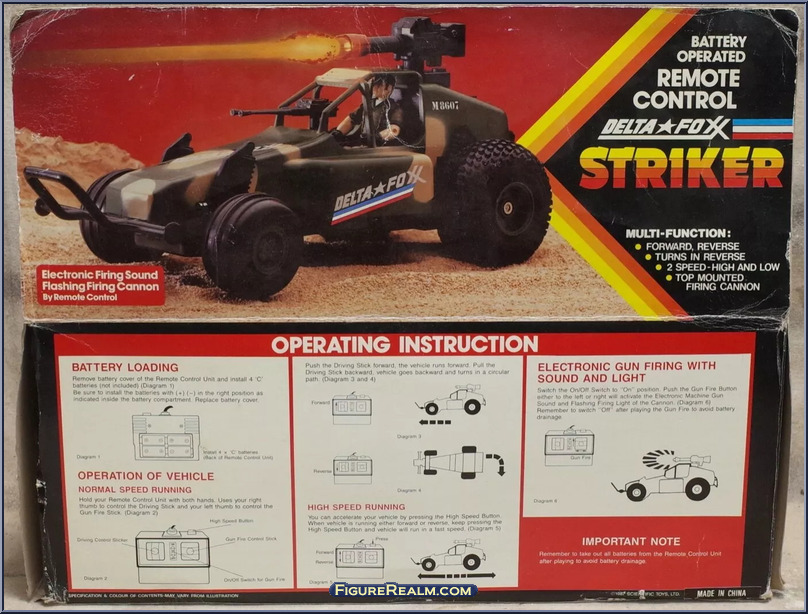 Striker (Camo) - Delta Foxx - Remote Control - Unknown Action Figure