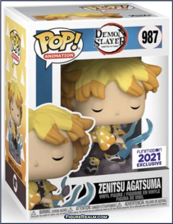 Zenitsu Agatsuma (Thunder Breathing First Form) - Demon Slayer - Pop ...