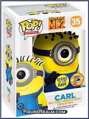 Carl (Glows In The Dark) - Despicable Me 2 - Pop! Vinyl Figures - Funko ...