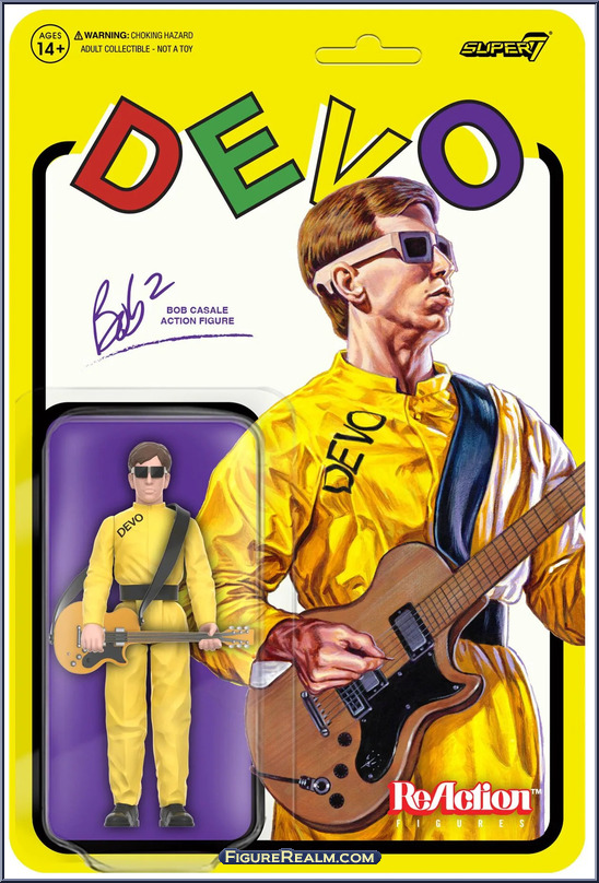 Bob 2 (Satisfaction) - Devo - ReAction Figures - Super7 Action Figure