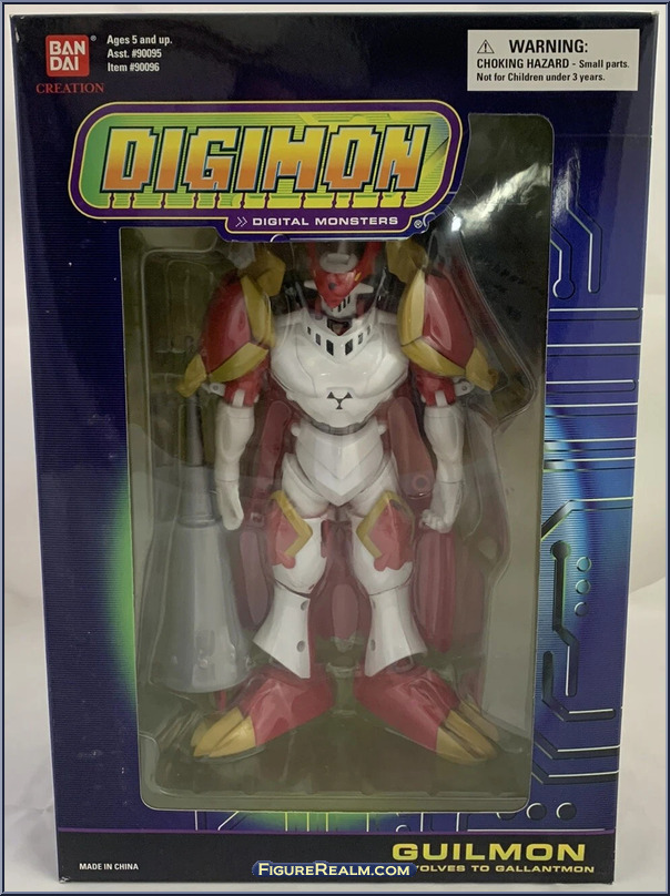 Guilmon (Digivolves to Gallantmon) - Digimon - 8" Scale - Bandai Action ...