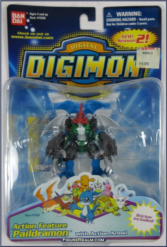 Paildramon (Season 2) - Digimon - Action Feature - Bandai Action Figure