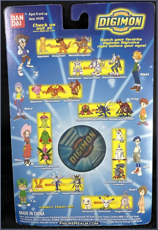 Patamon - Digimon - Digi-Yo - Bandai Action Figure