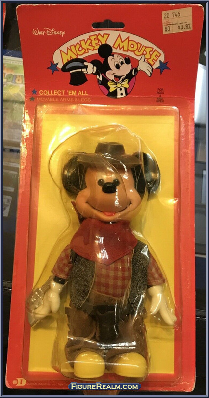 Mickey Mouse (Cowboy) - Disney - Basic Series - Durham Action Figure