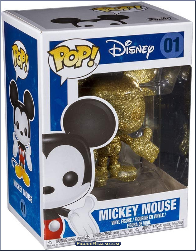 Mickey Mouse (Gold Glitter) (Diamond) - Disney - Disney Universe Pop ...