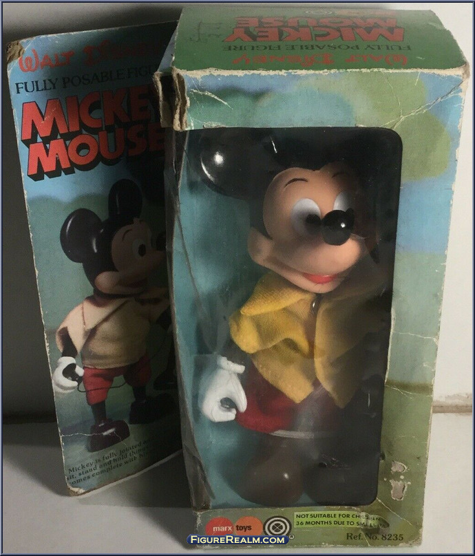 Mickey Mouse (Fully Posable) - Disney - Basic Series - Marx Action Figure