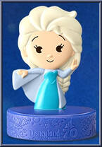 Elsa - Disney - Disneyland - 70th Anniversary - McDonald's Action Figure