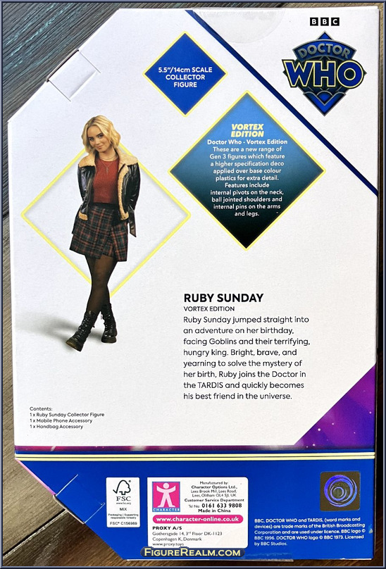Ruby Sunday (Vortex Edition) - Doctor Who - Basic Series - Character ...