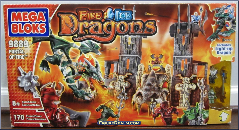 Portal of Fire - Dragons - Fire & Ice - Mega Brands Action Figure