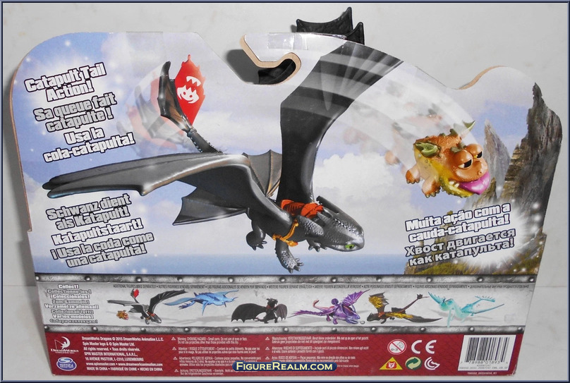 Toothless - Dragons - Action Dragons - Spinmaster Action Figure