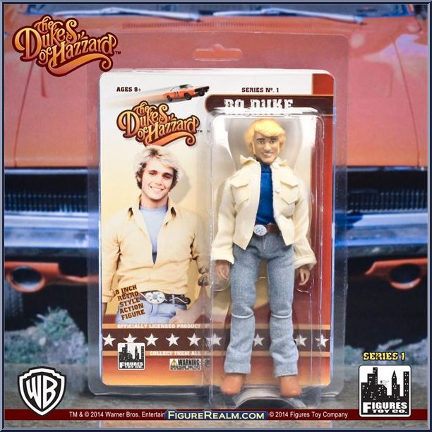 Bo Duke - Dukes of Hazzard - Series 1 - 8" Scale - Figures Toy Company ...