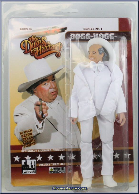 Boss Hogg - Dukes of Hazzard - Series 1 - 12" Scale - Figures Toy ...