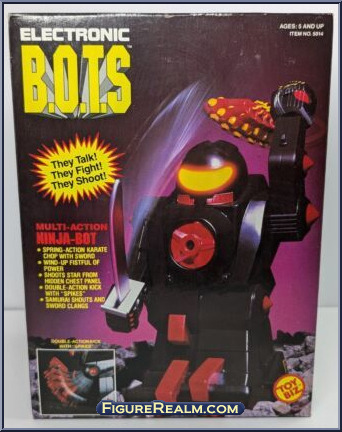 Ninja-Bot - Electronic B.O.T.S. - Basic Series - Toy Biz Action Figure