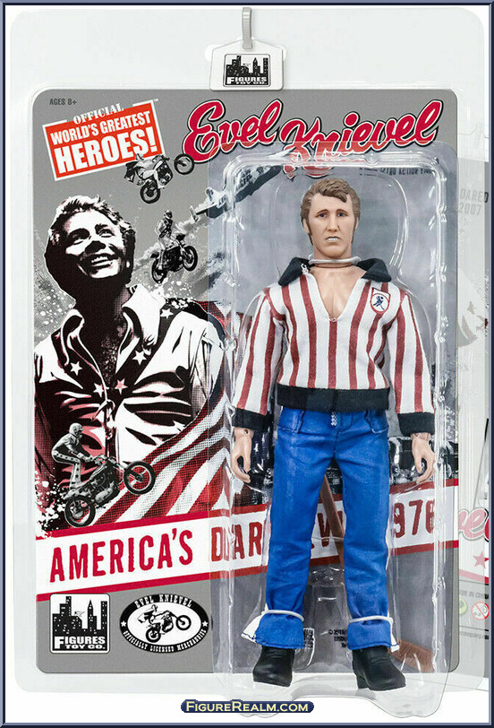 Evel Knievel (Red & White Hockey) - Evel Knievel - 8" Scale - Figures ...
