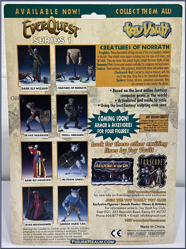 Creatures of Norrath - Everquest - Basic Series - Toy Vault Action Figure