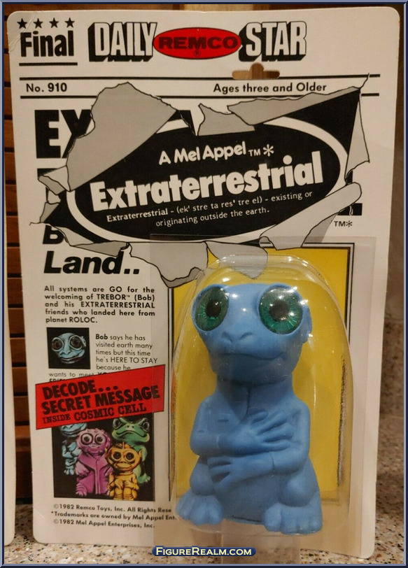Blue Alien - Extraterrestrial - Basic Series - Remco Action Figure
