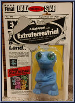 Blue Alien - Extraterrestrial - Basic Series - Remco Action Figure