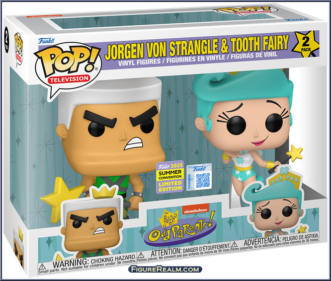 Jorgen Von Strangle & Tooth Fairy - Fairly OddParents - Pop! Sets ...