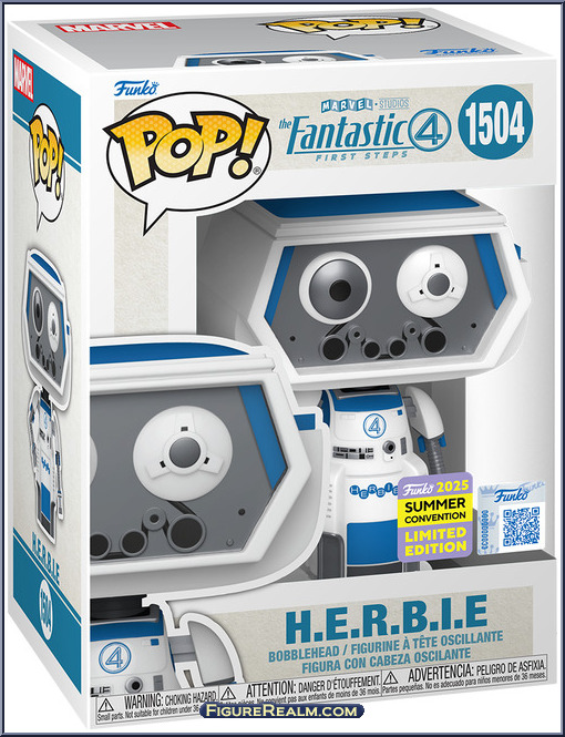 H.E.R.B.I.E. - Fantastic Four: First Steps - Pop! Vinyl Figures - Funko ...