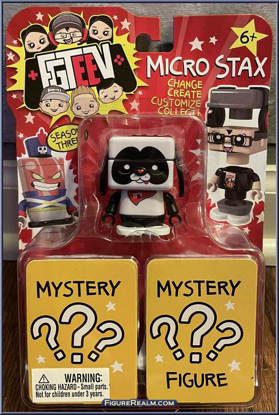 Oreo and Ollie - FGTeeV - Micro Stax - Bonkers Toy Co Action Figure