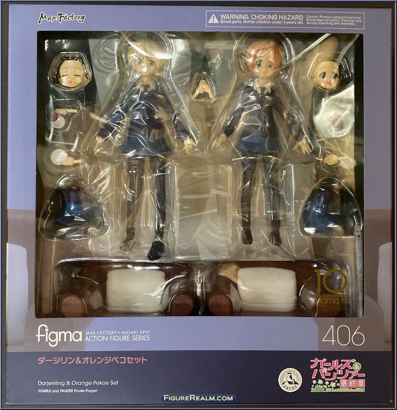 Darjeeling & Orange Pekoe Set - Figma - Girls und Panzer - Max Factory ...