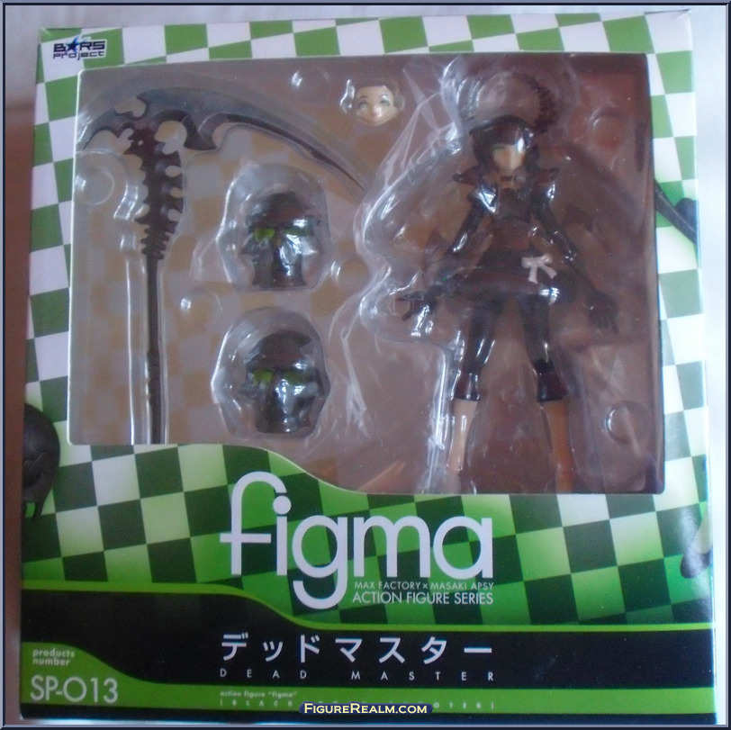 Dead Master - Figma - Black Rock Shooter - Max Factory Action Figure