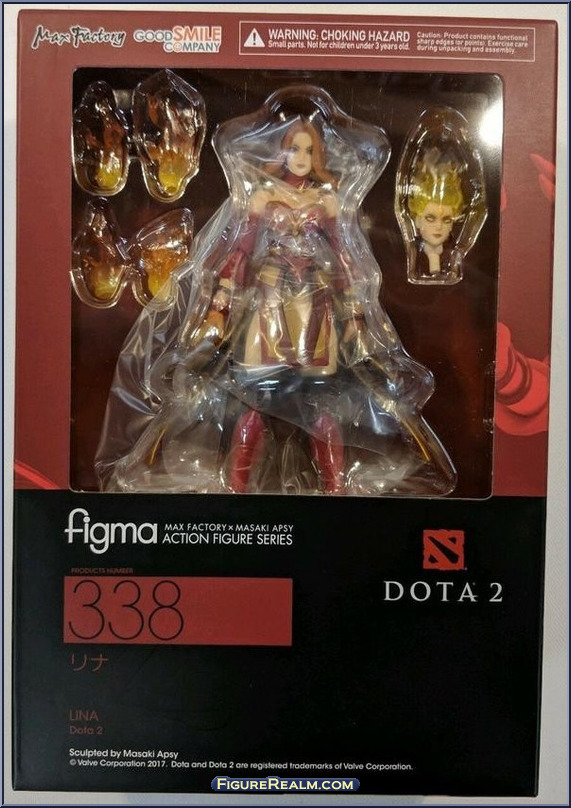 Lina - Figma - Dota 2 - Max Factory Action Figure