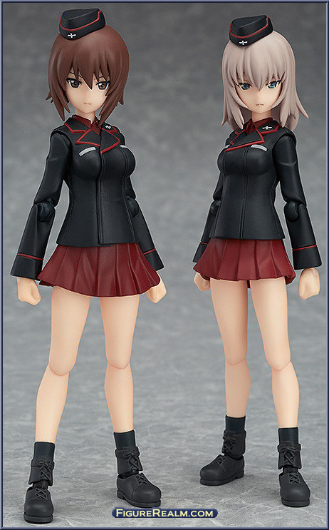 Nishizumi Maho & Itsumi Erika Set - Figma - Girls und Panzer - Max Factory Action Figure