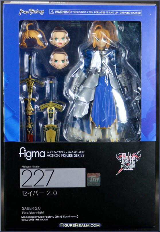 Saber 2.0 (Fate / Stay Night) - Figma - Basic Series - Max Factory ...