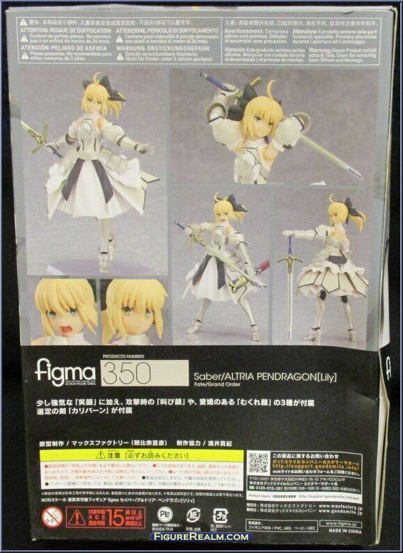 Saber / Altria Pendragon (Lily) (Fate / Grand Order) - Figma - Basic ...