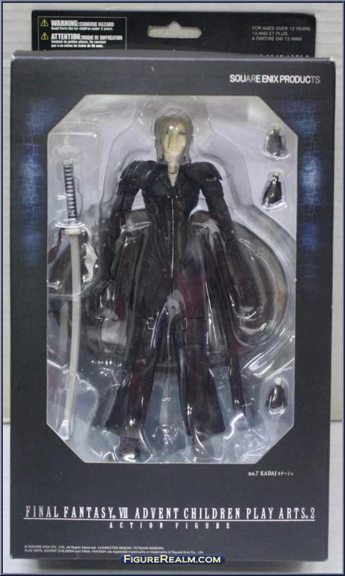Kadaj - Final Fantasy - VII - Play Arts - Advent Children - Square Enix ...