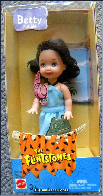 Betty Rubble - Flintstones - Mini Dolls - Mattel Action Figure