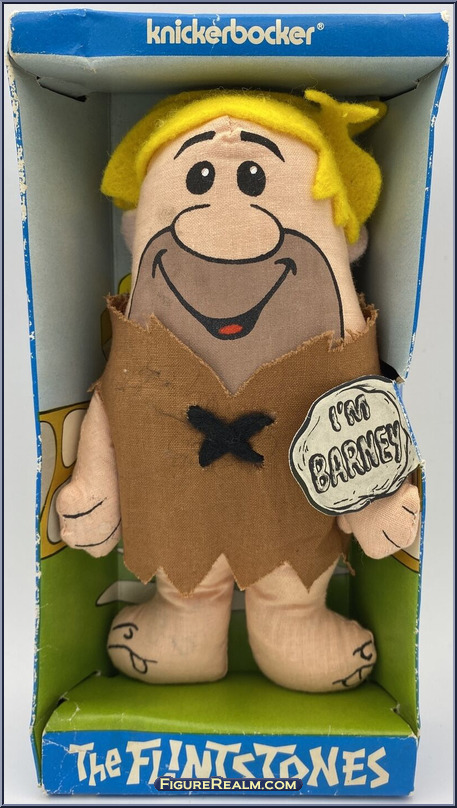 Barney - Flintstones - Plush - Knickerbocker Action Figure