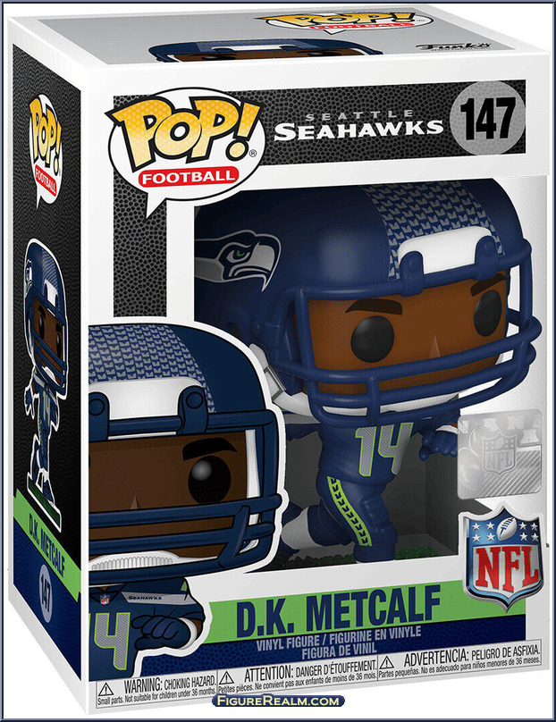 D.K. Metcalf (Seattle Seahawks) - Football - Pop! Vinyl Figures - Funko ...