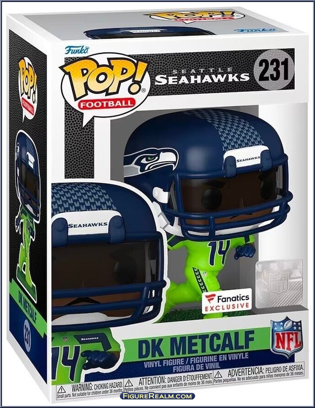 DK Metcalf (Seahawks) - Football - Pop! Vinyl Figures - Funko Action Figure