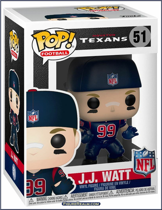 J.J. Watt (Houston Texans) (Color Rush) - Football - Pop! Vinyl Figures ...
