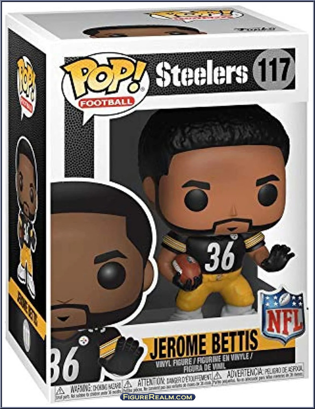 Jerome Bettis (Steelers) - Football - Pop! Vinyl Figures - Funko Action ...