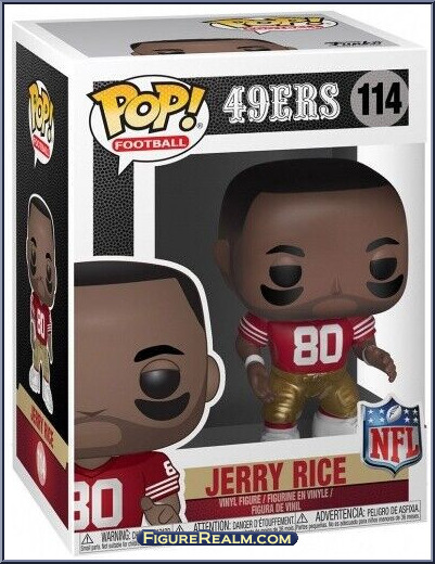 Jerry Rice (49ers) - Football - Pop! Vinyl Figures - Funko Action Figure