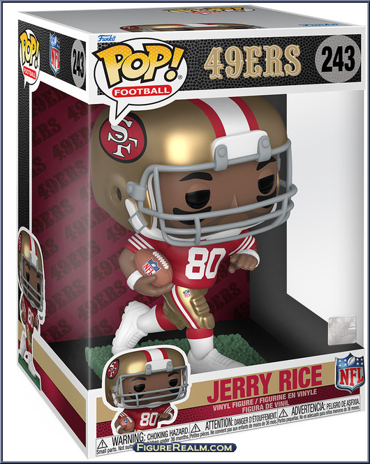Jerry Rice (San Francisco 49ers) (Jumbo) - Football - Pop! Vinyl ...