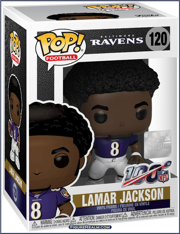Lamar Jackson (Baltimore Ravens) - Football - Pop! Vinyl Figures ...