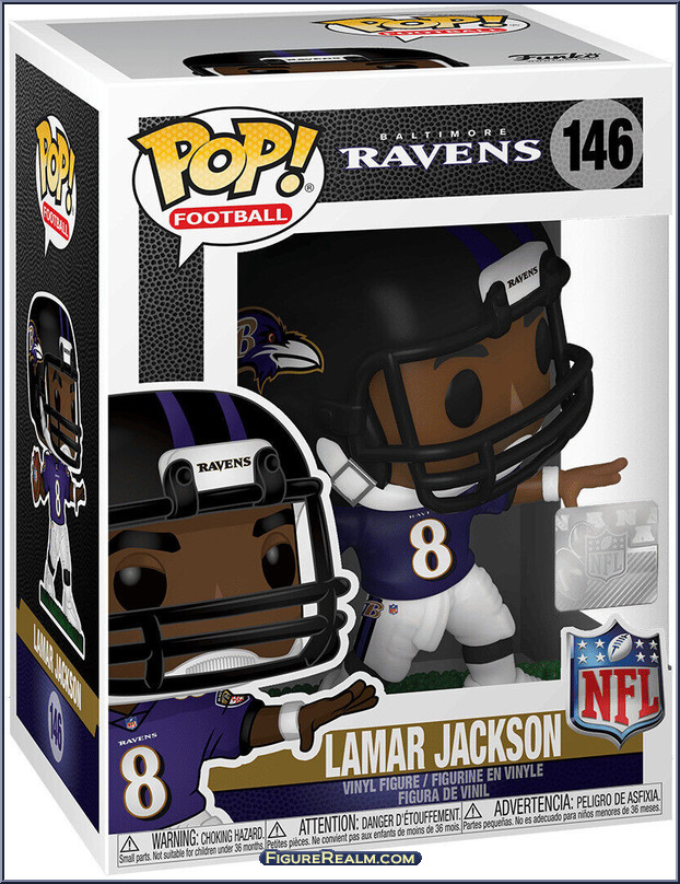 Lamar Jackson (Ravens) - Football - Pop! Vinyl Figures - Funko Action ...