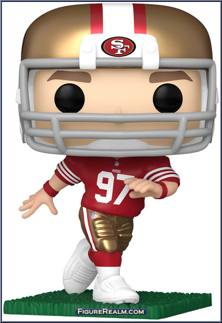 Nick Bosa (San Francisco 49ers) (Running) (Red / Gold Uniform ...