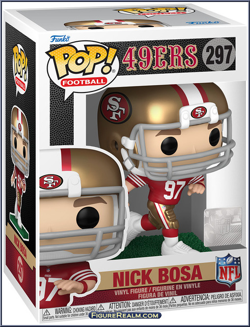 Nick Bosa (San Francisco 49ers) (Running) (Red / Gold Uniform ...