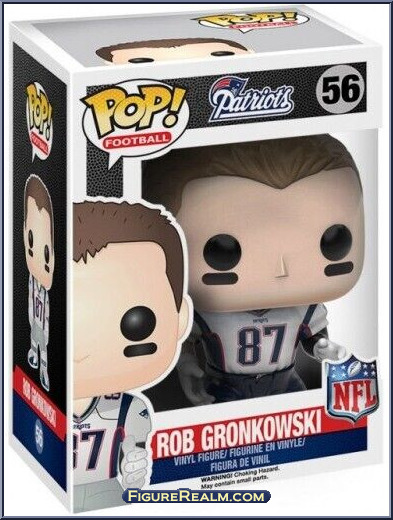 Rob Gronkowski (White Jersey) (Patriots) - Football - Pop! Vinyl ...